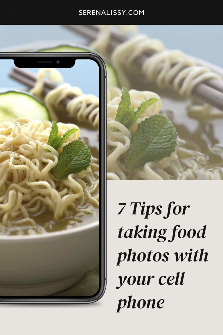 7 Tips For Beautiful Food Photography With Your Phone - Serena Lissy