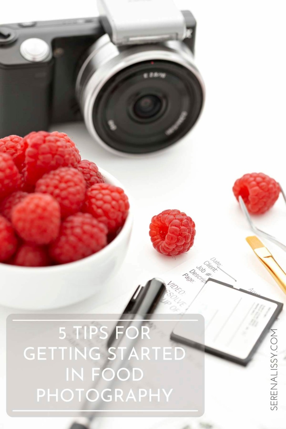 5 Tips For Getting Started In Food Photography - Serena Lissy